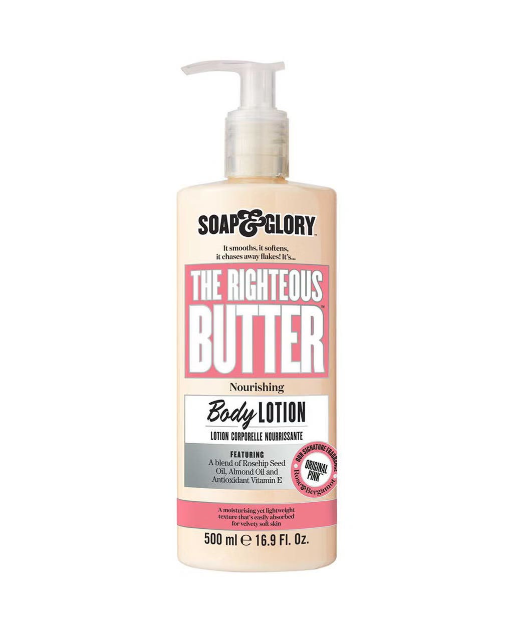 Soap & Glory Original Pink The Righteous Butter Nourishing Body Lotion ...