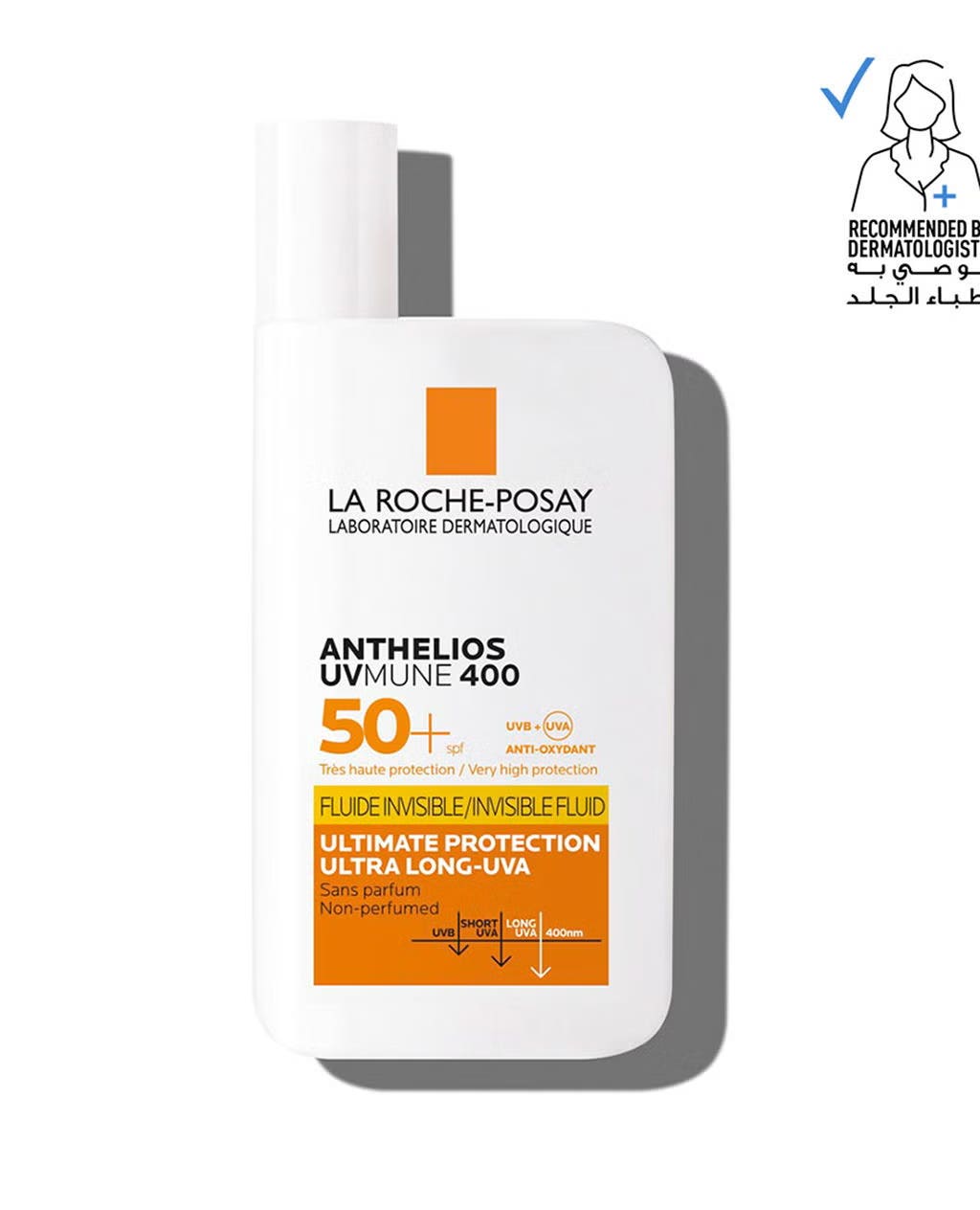 La Roche Posay Antihelios Uvmune 400 Invisible Fluid Sunscreen Sp50 ...